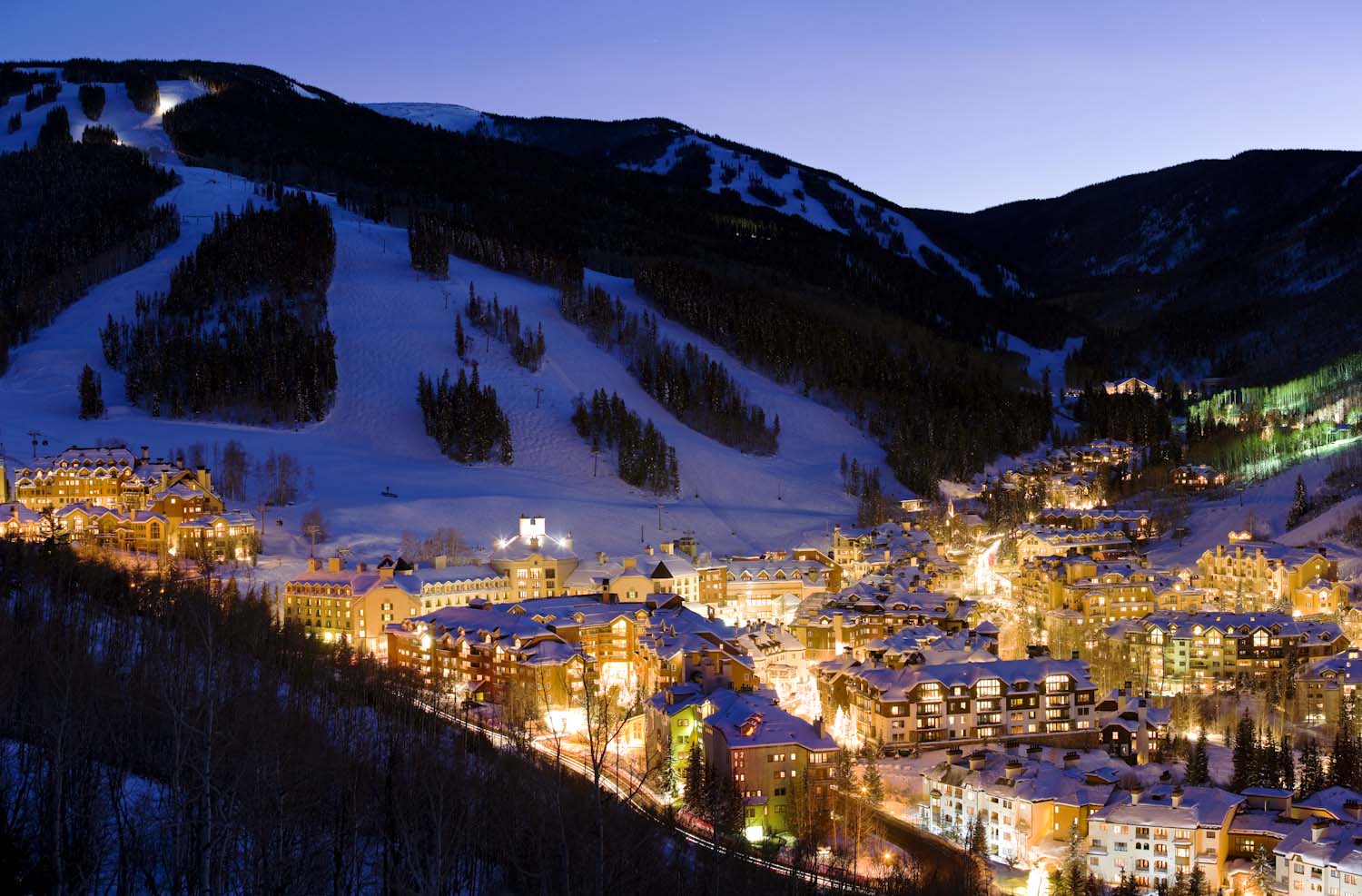 _WINTER - Vail Village Night (MUST USE) - Hoffman West